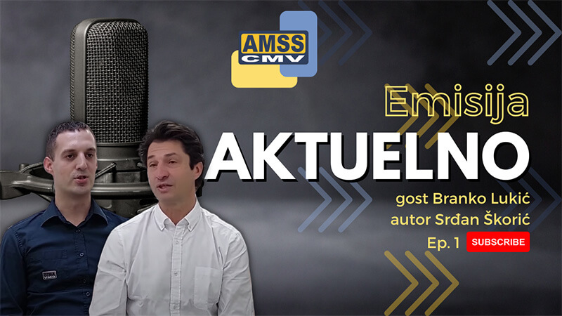 AMSS CMV Centar za obuku profesionalnih vozača predstavlja emisiju „Aktuelno“ - AMSS - Centar za ...